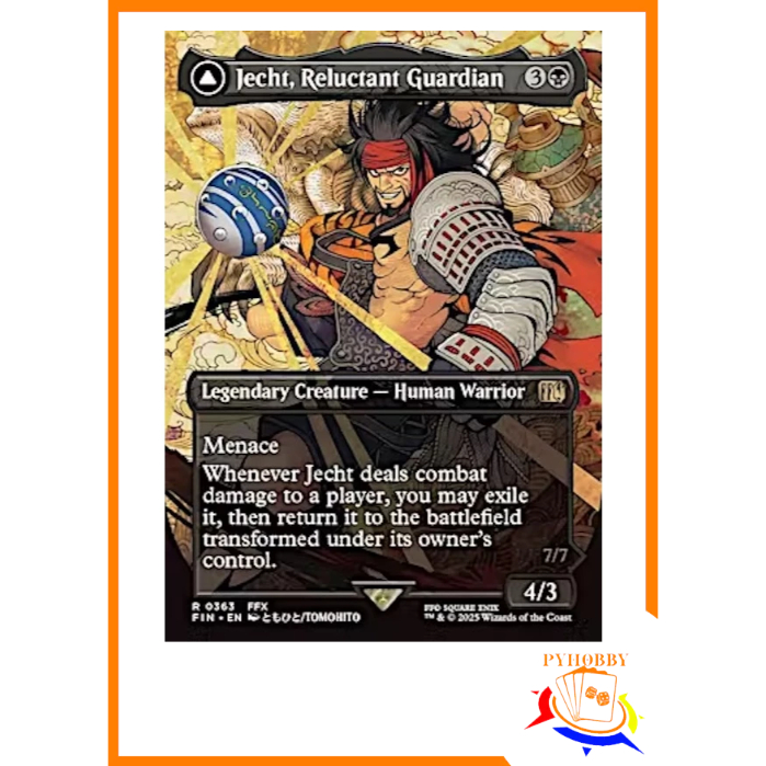 [MTG] Final Fantasy Variants: Jecht Reluctant Guardian (0363-Borderless ...