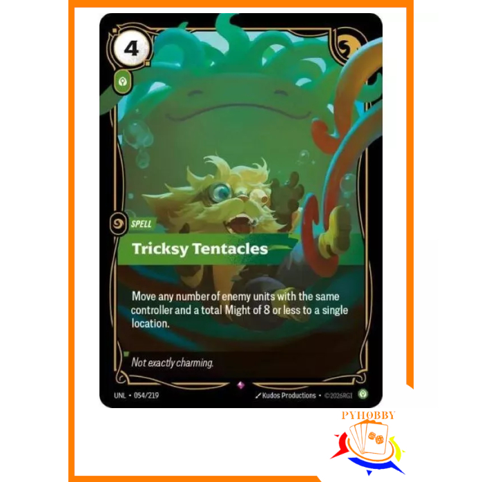 [Riftbound] Tricksy Tentacles-Unleashed (UNL) | Shopee Malaysia