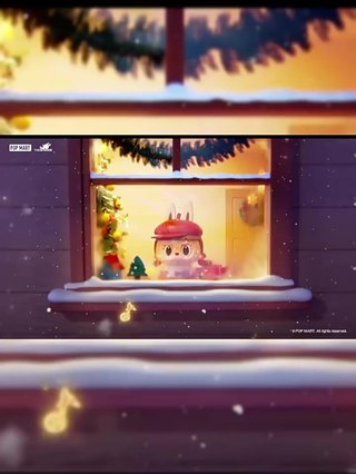 [Ready Stock] POPMART LABUBU Together Christmas Series Figure Ornaments ...