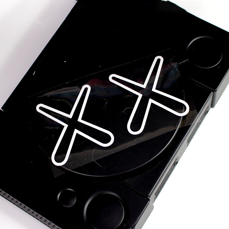 [P-A623] XX Car Sticker Hollow Reflective Sticker Locomotive Decorative ...