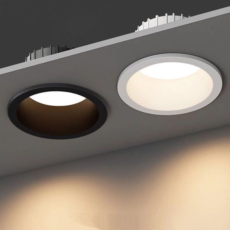 Deep Hidden Anti-Glare cob Spotlight Ceiling Light Household Living ...