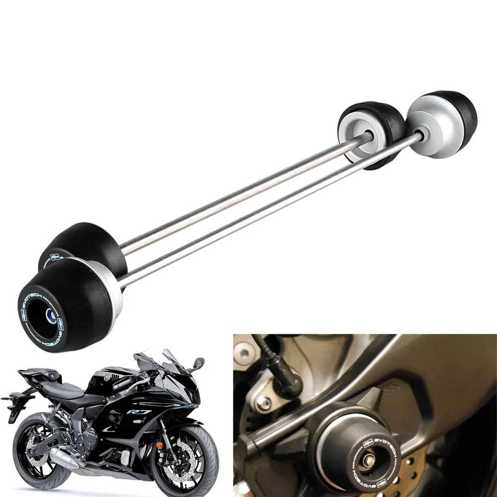 For YAMAHA YZF R7 2021 2022 2023 Front Rear CNC Wheel Axle Fork Crash ...