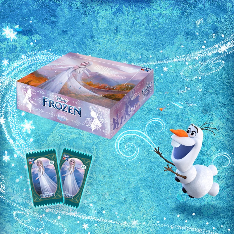 Cartoon Frozen Cards Princess Elsa SSR Rare Card Classic Collection ...