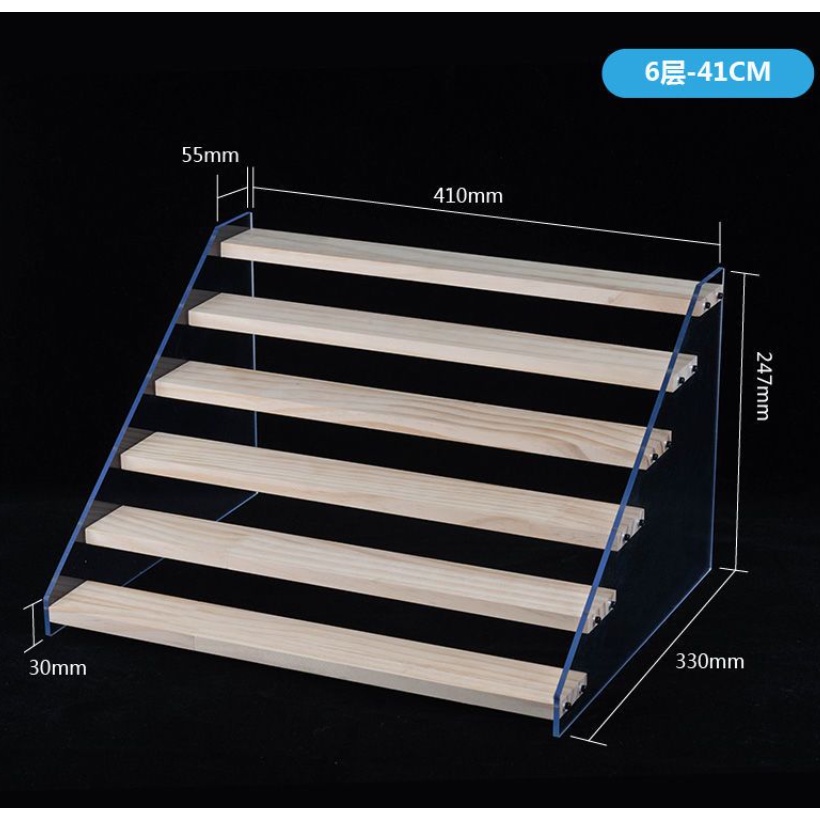 Popmart Display Acrylic Display Stand Shelf Display Shelf Crystal ...