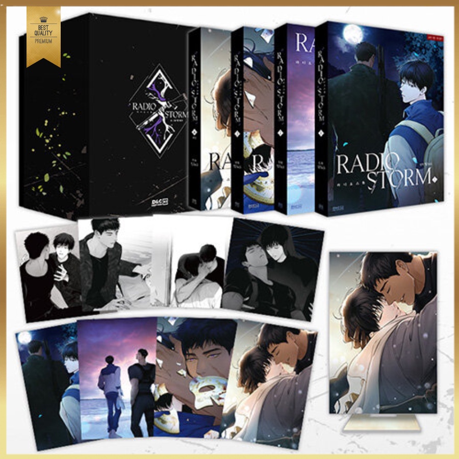 🇰🇷Radio Storm 1-4, Korean Webtoon, Romance Comic Books, Manhwa, Manga ...