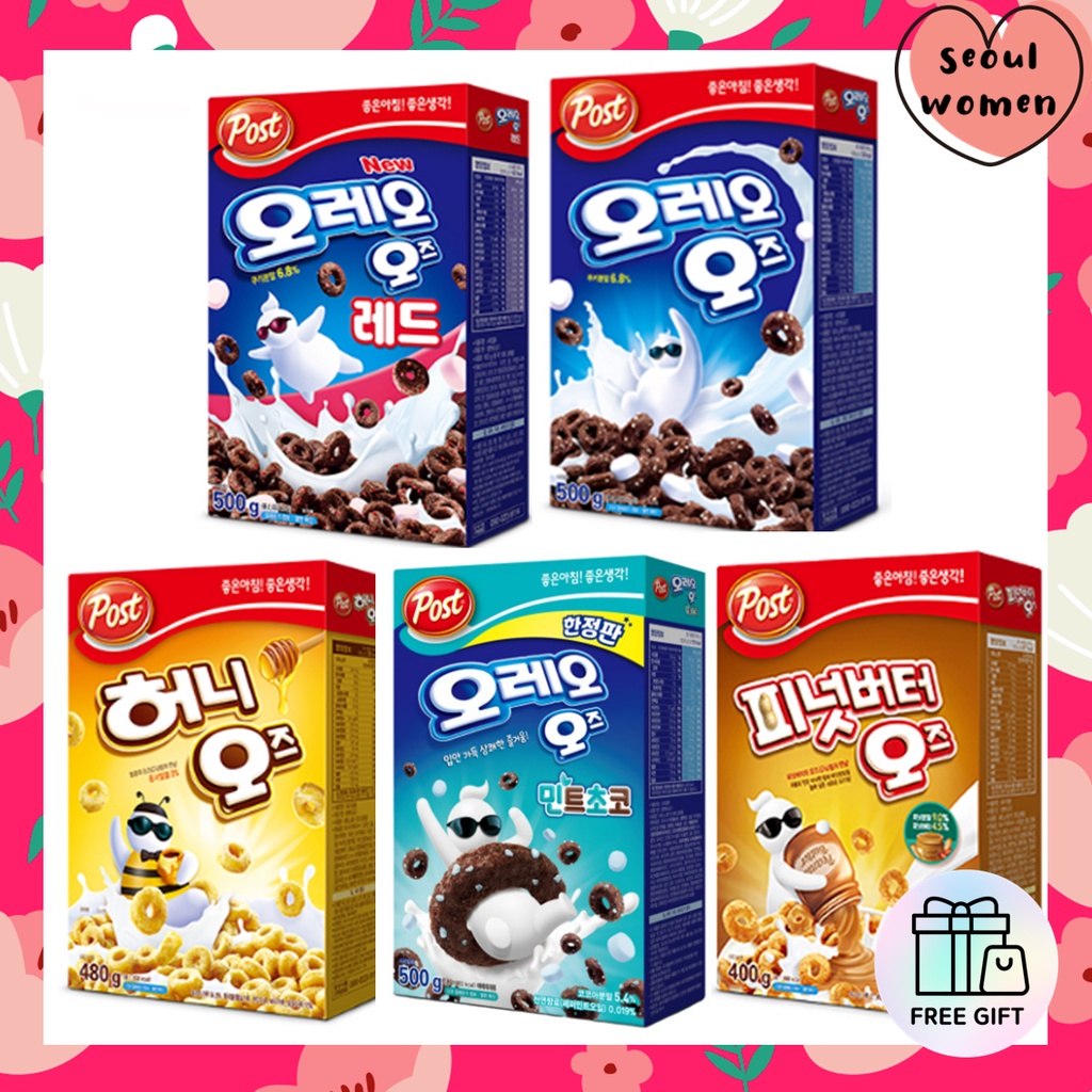[OREO] Post OREO O's Cereal Series /Oreo O's Original / Oreo O's Red ...
