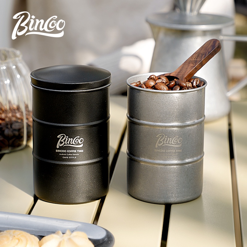 Bincoo Coffee Bean Can Storage Jar Coffee Powder Sealed Jar Tea Tank ...
