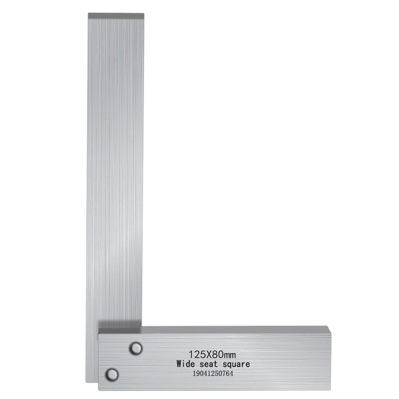 Carbon steel high-precision 90-degree wide-seat right-angle ruler ...