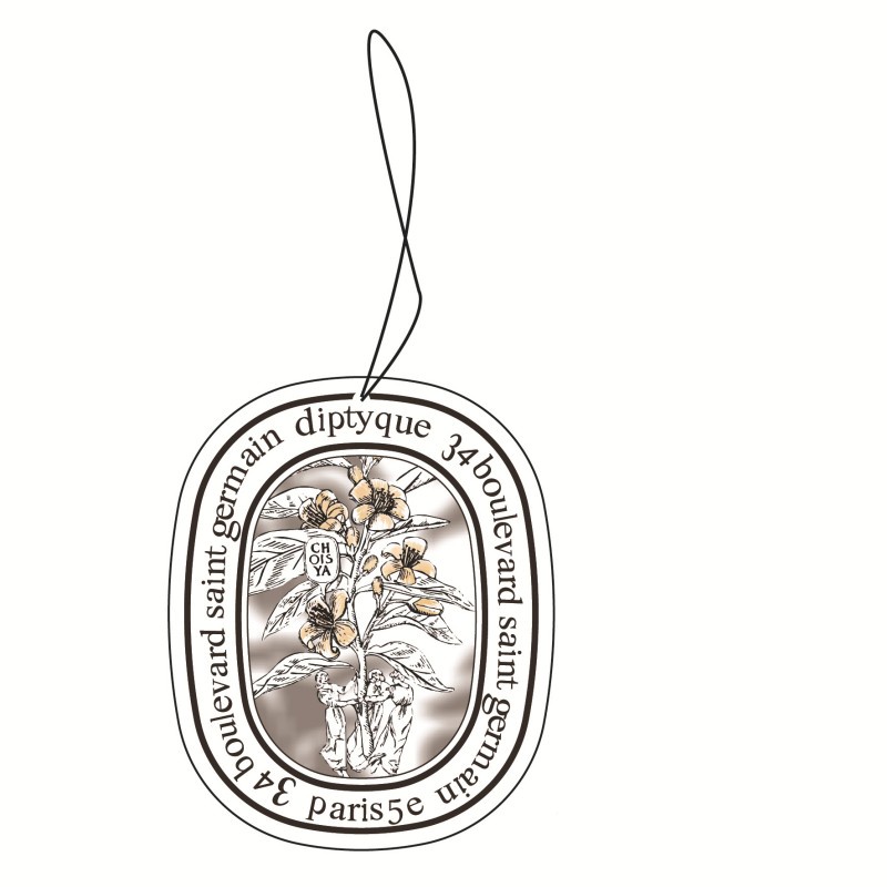 Aromatherapy Car Pendant Solid Balm Diptyque car/wardrobe/drawer air ...