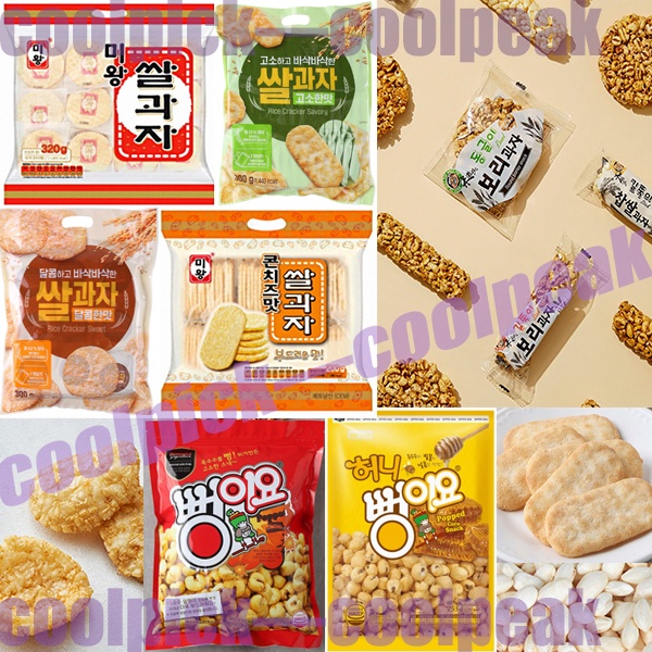 [ grain & rice crackers collection ] corn rice wheat barley snacks ...