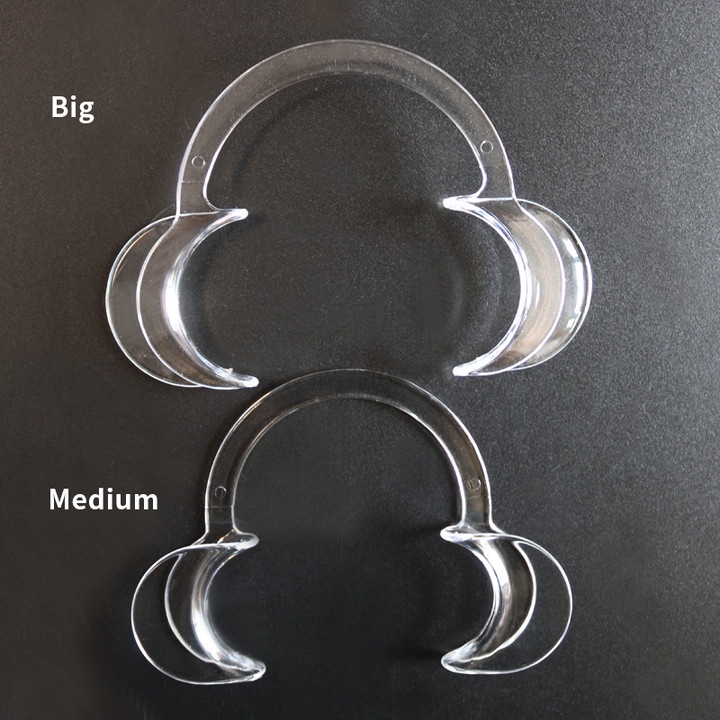 10Pcs/Pack Dental Transparent Plastic Mouth Opener Orthodontic Lip ...