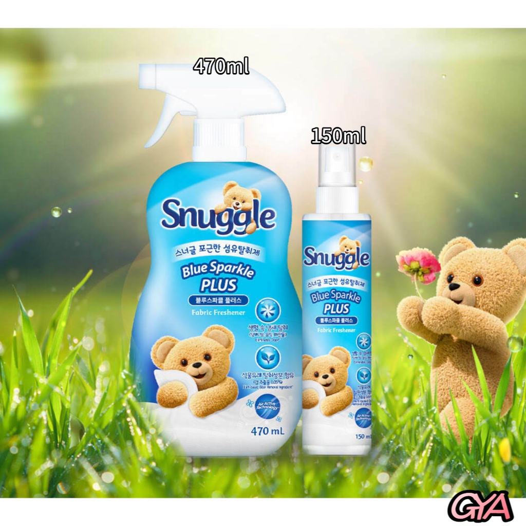[Snuggle][6 scents] Fabric deodorant Refresher Spray 150ml/470ml ...