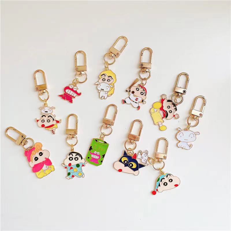 anime crayon shin chan keychain souvenir barang murah borong rm 1 cute ...