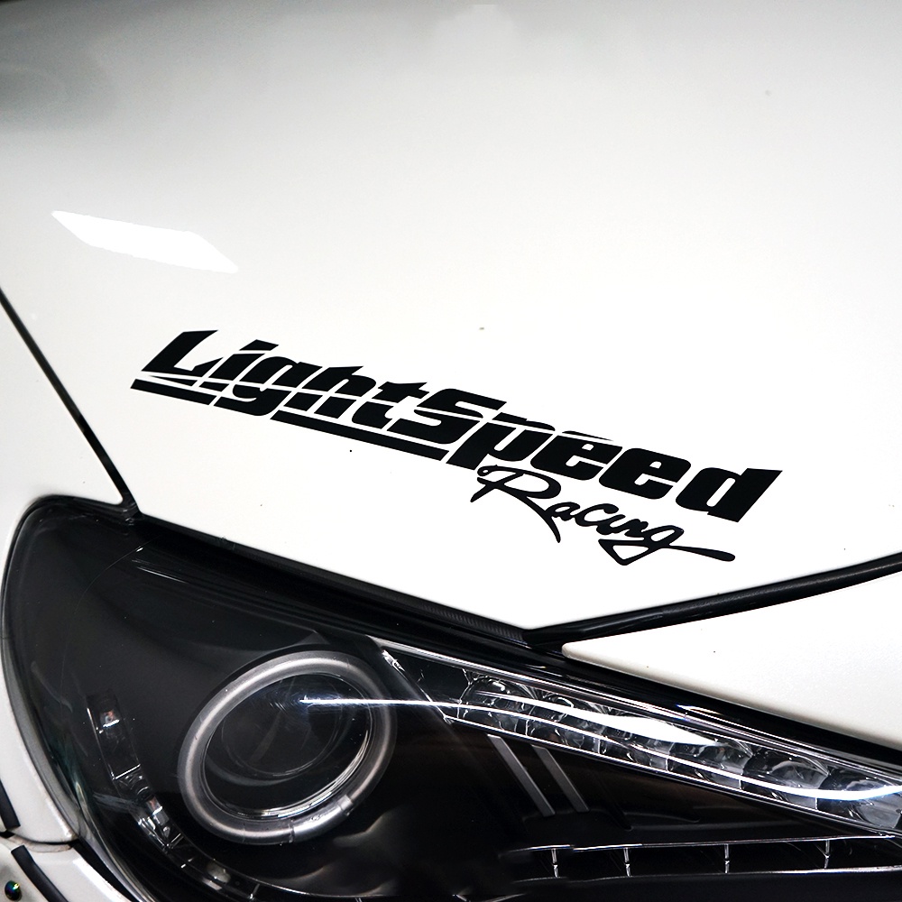 [P-A639] Reflective Car Sticker LightSpeed Car Light Eyebrow Reflective ...