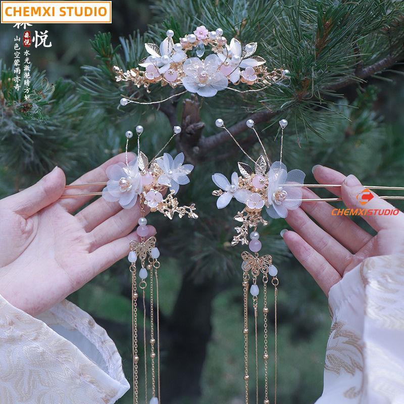 Hanfu Accessories Hairpin Ancient Costume Hair Female Headdress Style ...