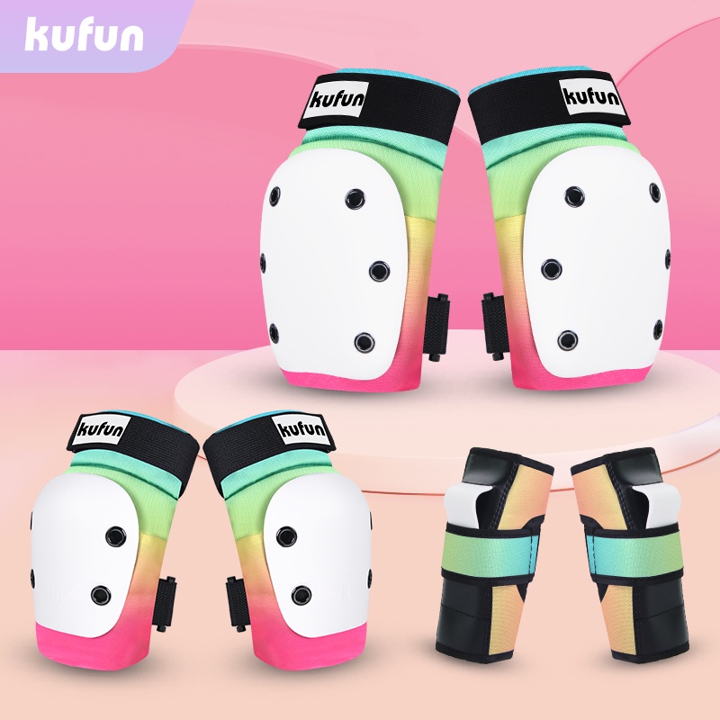 KUFUN Safety Protective Gear set Skate Knee Pad Elbowpad Set Inline ...