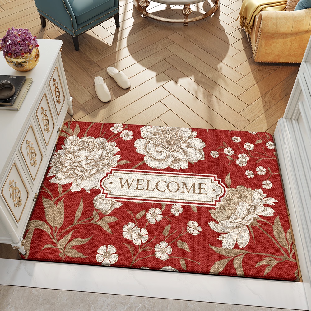 Door Mat Entrance Non Slip Floor Mat Dust-Proof Welcome Mat Outdoor ...