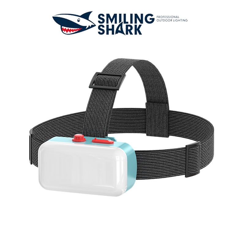 Smiling Shark Super Bright Head Lamp COB Floodlight Working Headlight ...