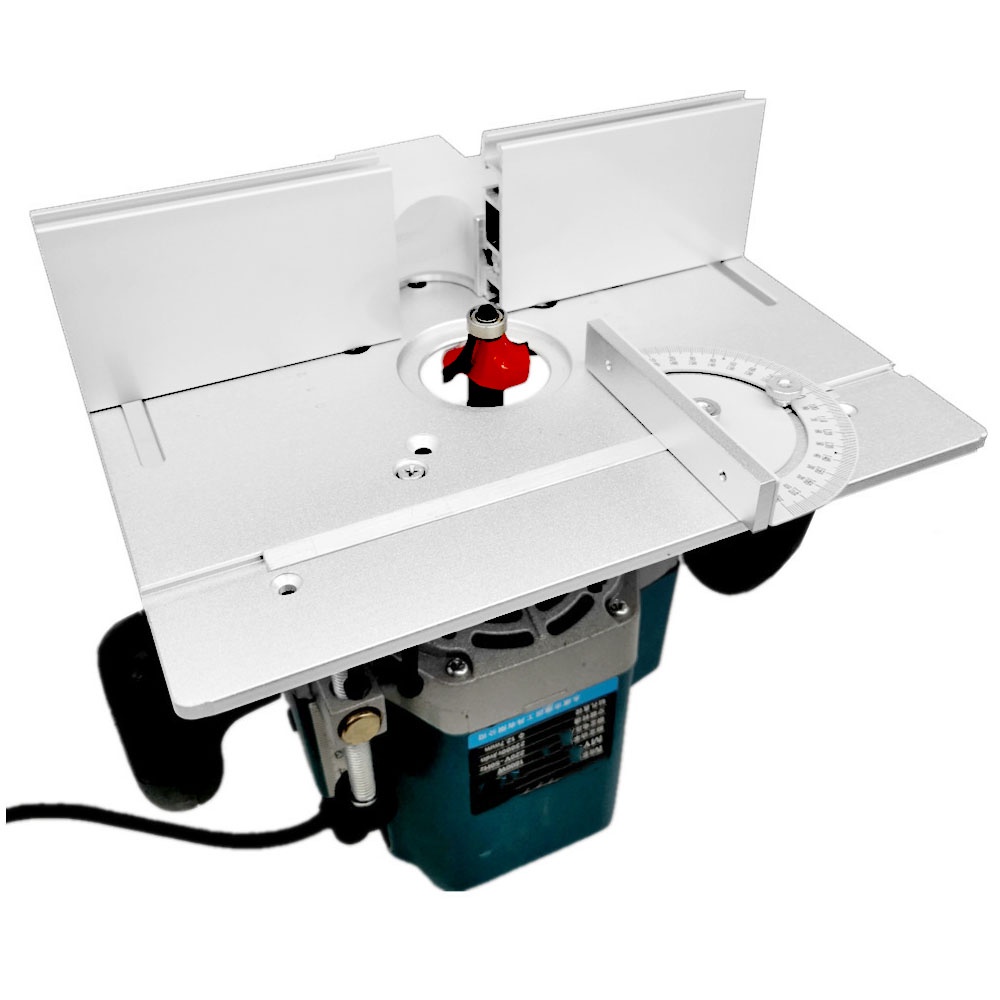 Aluminium Wood Router Trimmer Table Insert Plate Woodworking Benches ...