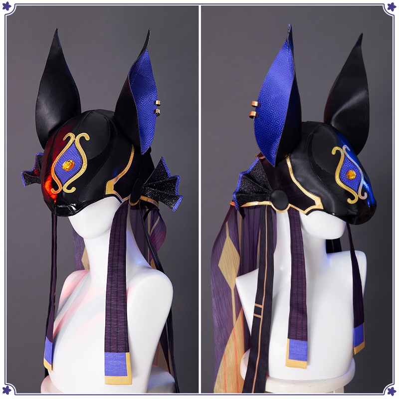Genshin Impact Cyno Cosplay Hat Game Genshin Cyno Cap Props Accessories ...