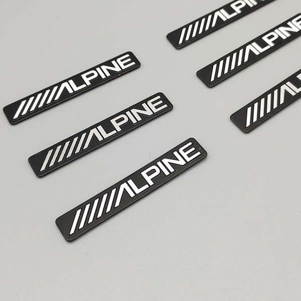 Alpine Car Labeling Professional Car Audio Modified Car Sticker Alpine ...