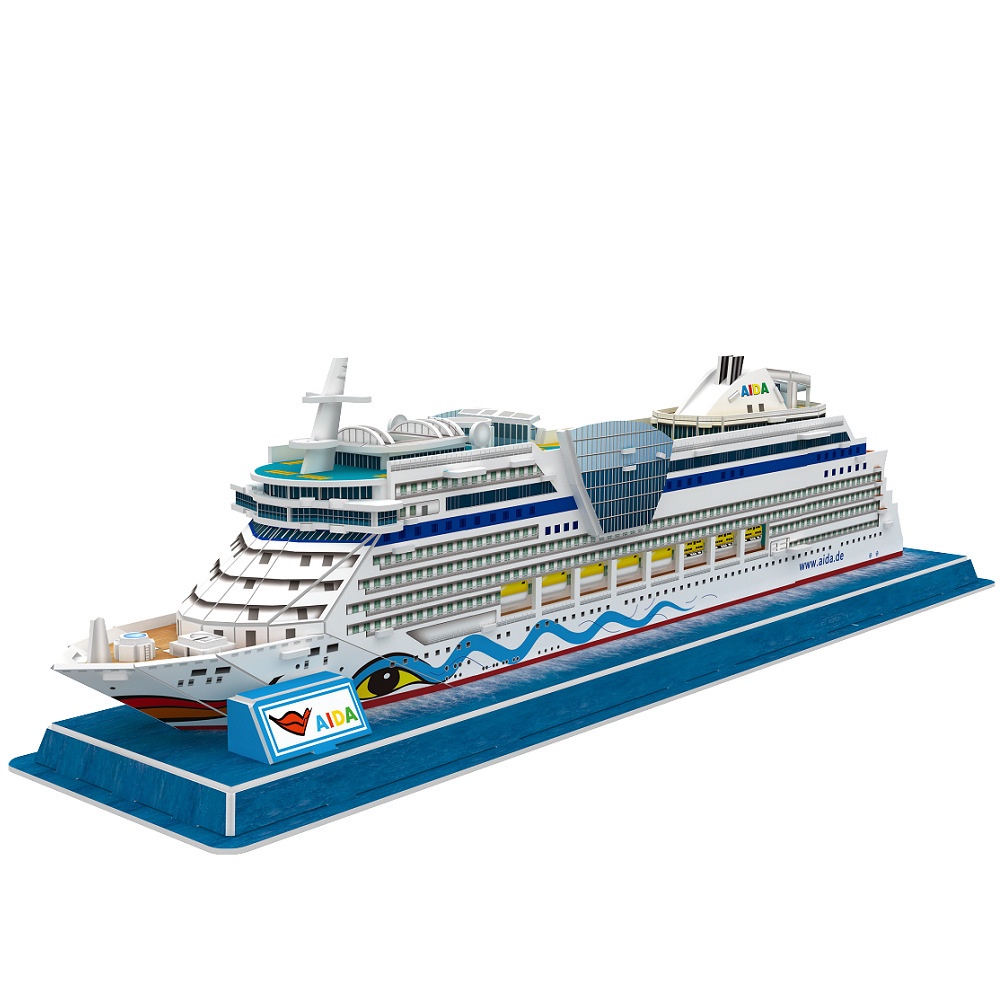 3D Three-Dimensional Hand-Assembled Deluxe Ship Children Parent-Child ...