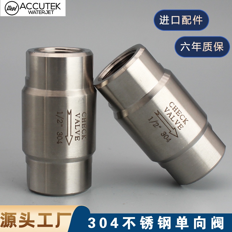 Direct Sales Ready Stock 304 Stainless Steel High Pressure Check Valve ...