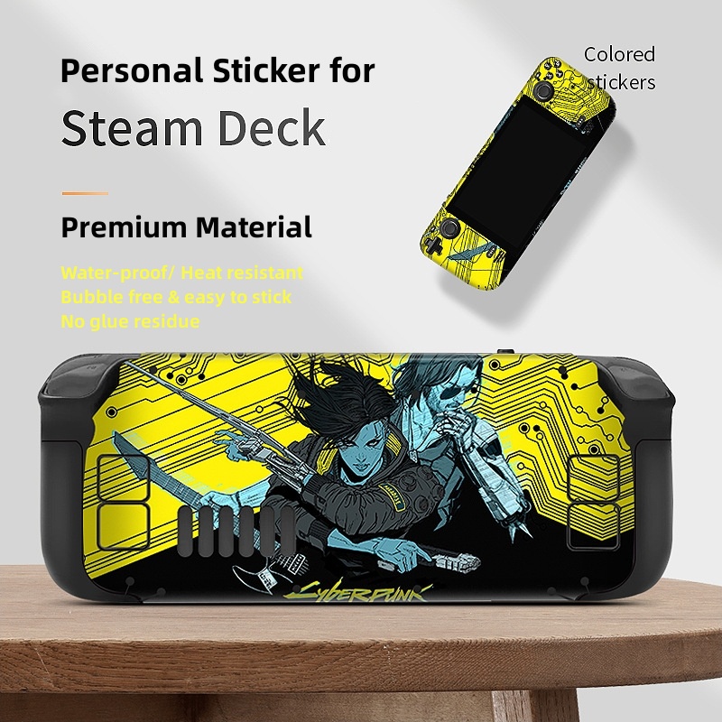 Jackforce Steam Deck Sticker Steam Deck Body Color Sticker Steam Deck ...