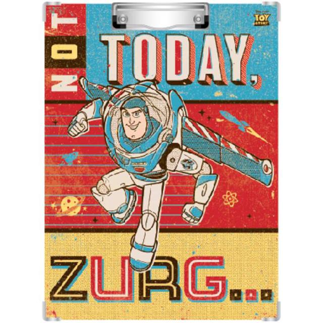 Small Auditorium Disney Buzz Lightyear A4 Folder Board (Red Blue Retro ...