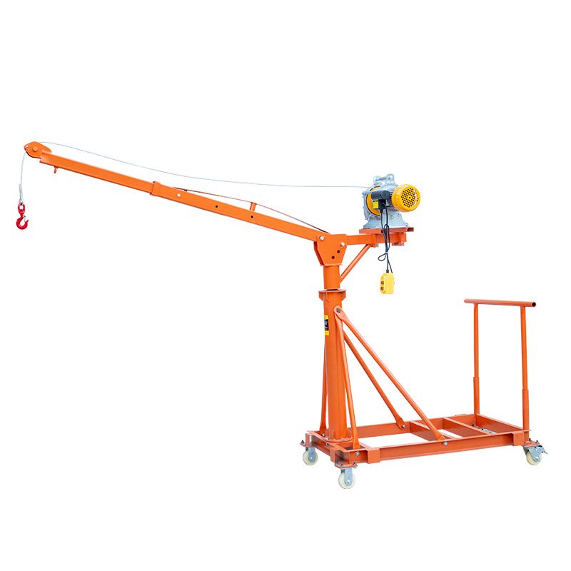 Movable Telescopic Folding Household Small 220V Crane Decoration ...