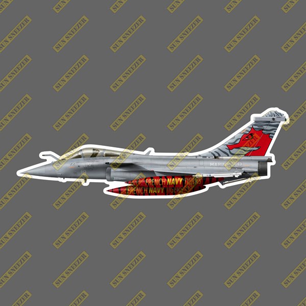 Rafale Red Seahorse French Navy Blast Fighter Realistic Military ...