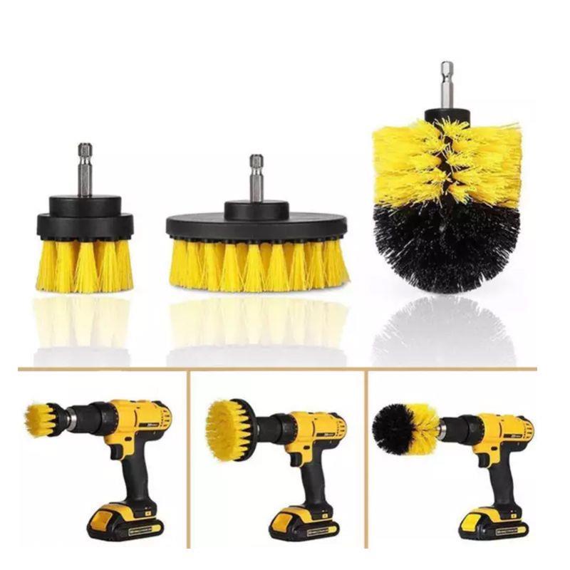 Electric Disc Cleaning Brush Polishing Grinding Hand Drill Tile Floor ...