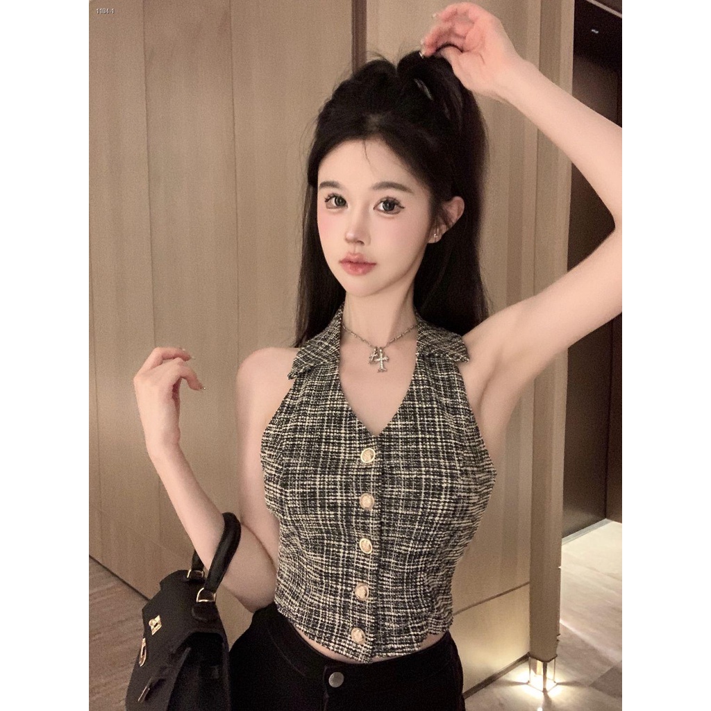 Korean Version Japanese Style Top Women's Vest Royal Sister Xiaoxiang ...
