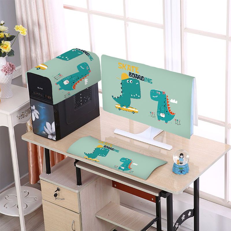 3 sets desktop computer cover 19 inch 22 inch 24 inch 32 inch dust sun ...