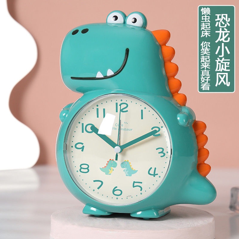 Influencer Silent Alarm Clock Cartoon Dinosaur Alarm Clock Children ...