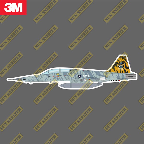 Republic Of China Air Force F-5 Tiger Roaring Two Seats Base ROCAF ...