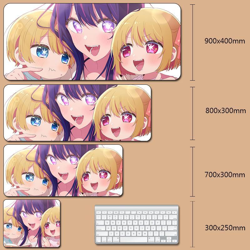 [700 * 300] My Push Child Mouse Pad Hoshino Ai Akuya Ruby Keyboard Pad ...