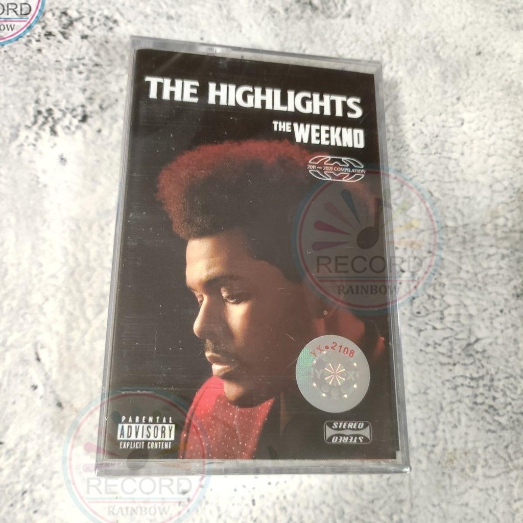 Original The Weeknd- The Highlights Cassette Tape + Lyric Book ...