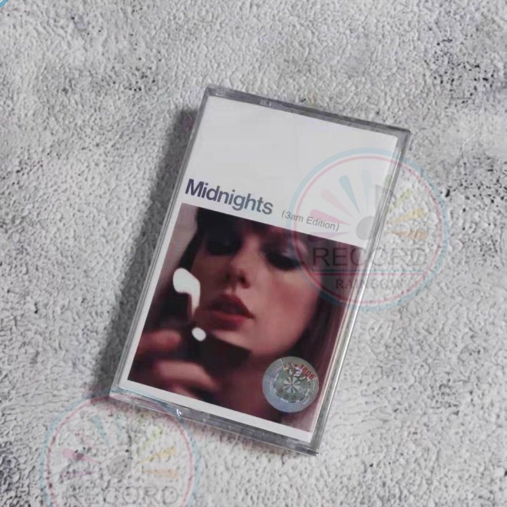 Original Taylor Swift Midnights Cassette Tape + Lyric Book Collector's Edition | Shopee Malaysia