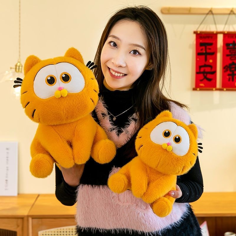 Plush Toy Doll Ragdoll Cute Cute Cute Garfield Doll Plush Toy Doll ...