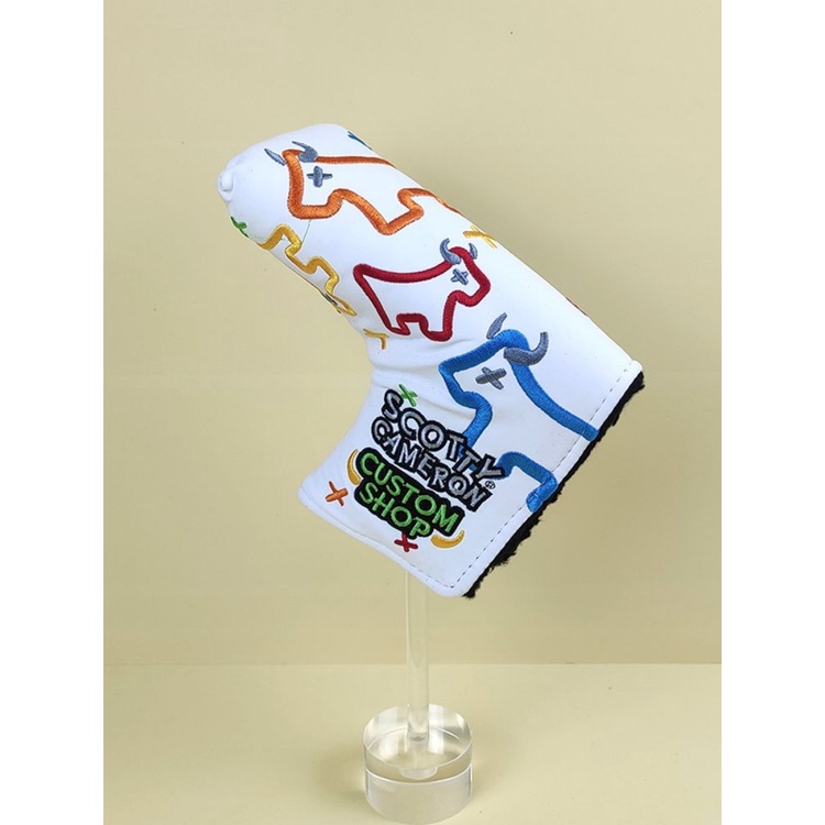 [Callaway] Golf Club Cover Cute Puppy Putter Cover Flat Putter Cover ...