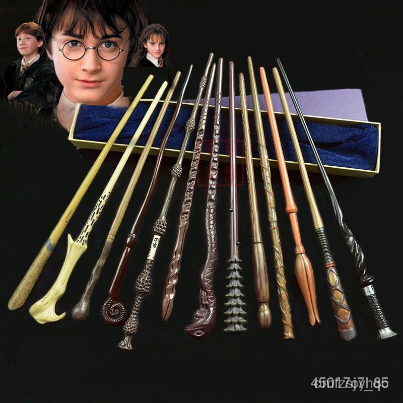 Taiwan High-Quality Harry Potter Wand Dumbledore Hermione Metal Core ...
