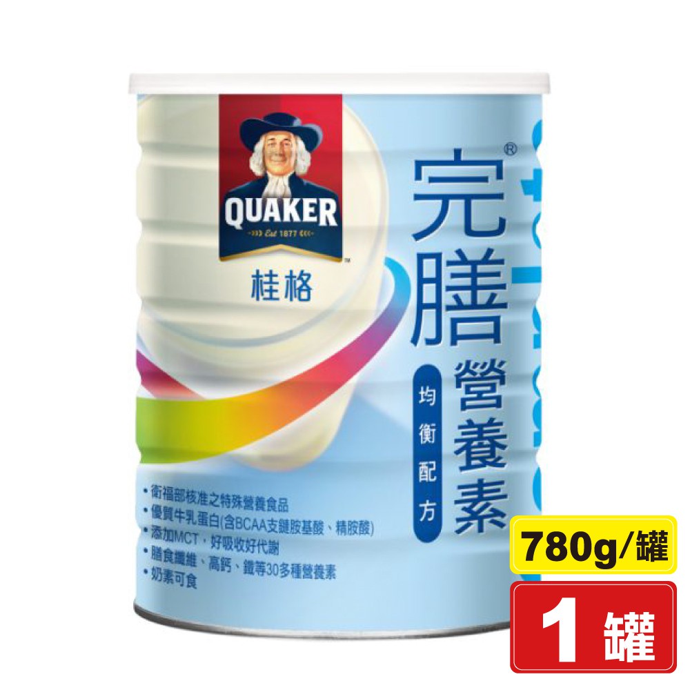Quaker Complete Diet Nutrient Balanced Formula 780g/Can Specialty ...