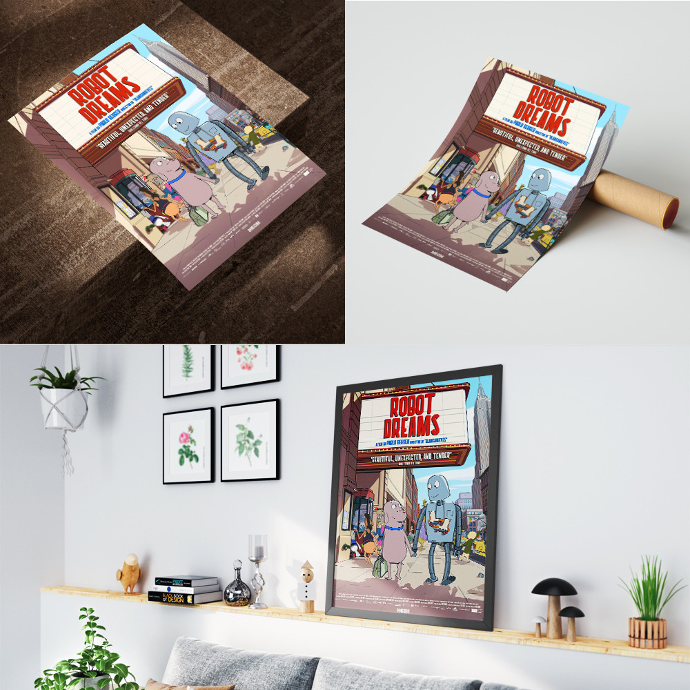 Goodbye Robot A2 A3+A4 Movie Poster Merchandise Various Types Made In ...