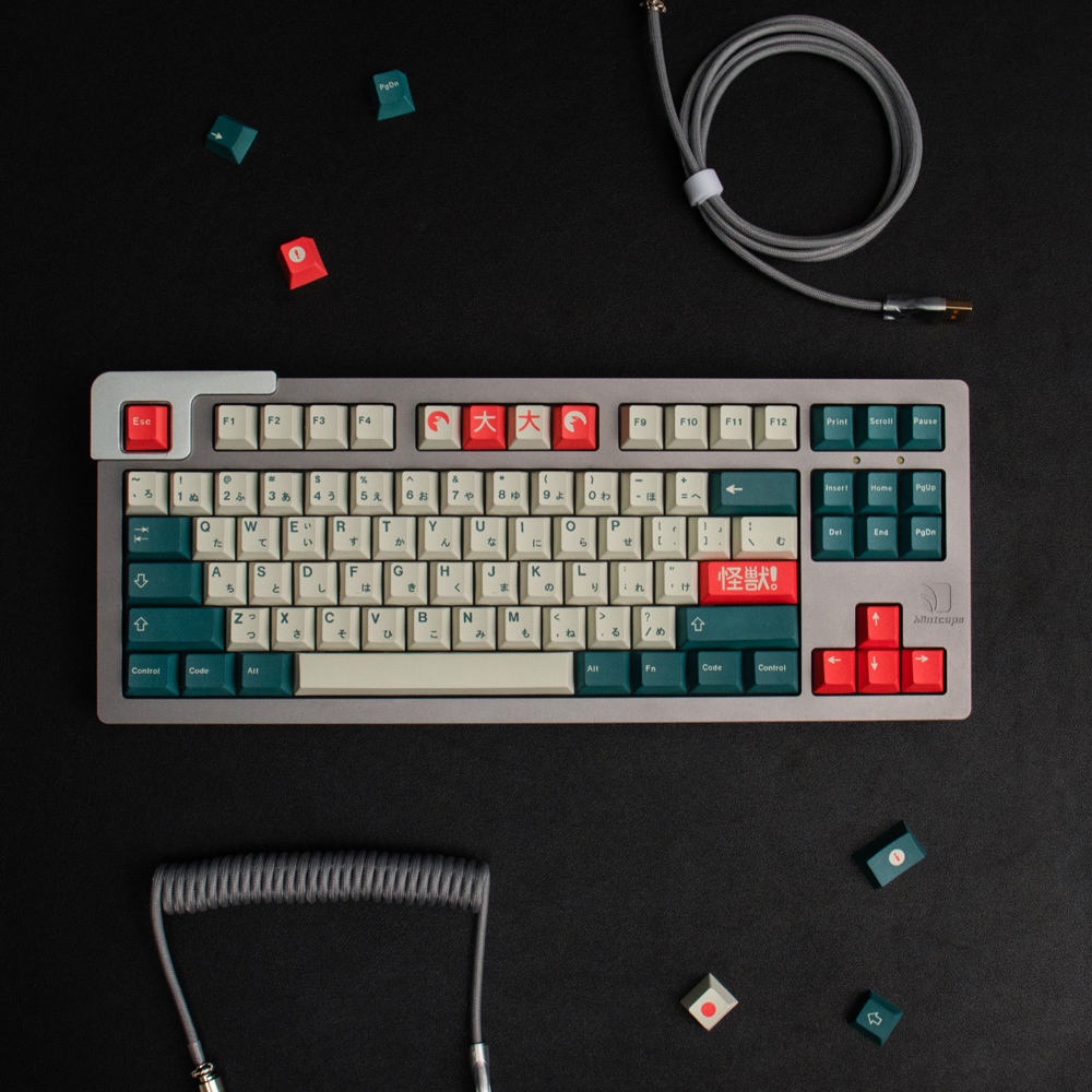 Ready Stock GMK Kaiju Monster Keycap Cherry Original Factory Height PBT ...