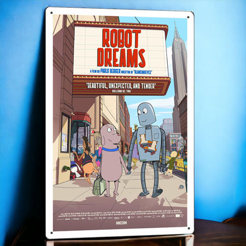 Goodbye Robot Movie Poster Tin Painting Various Metal Paintings ...