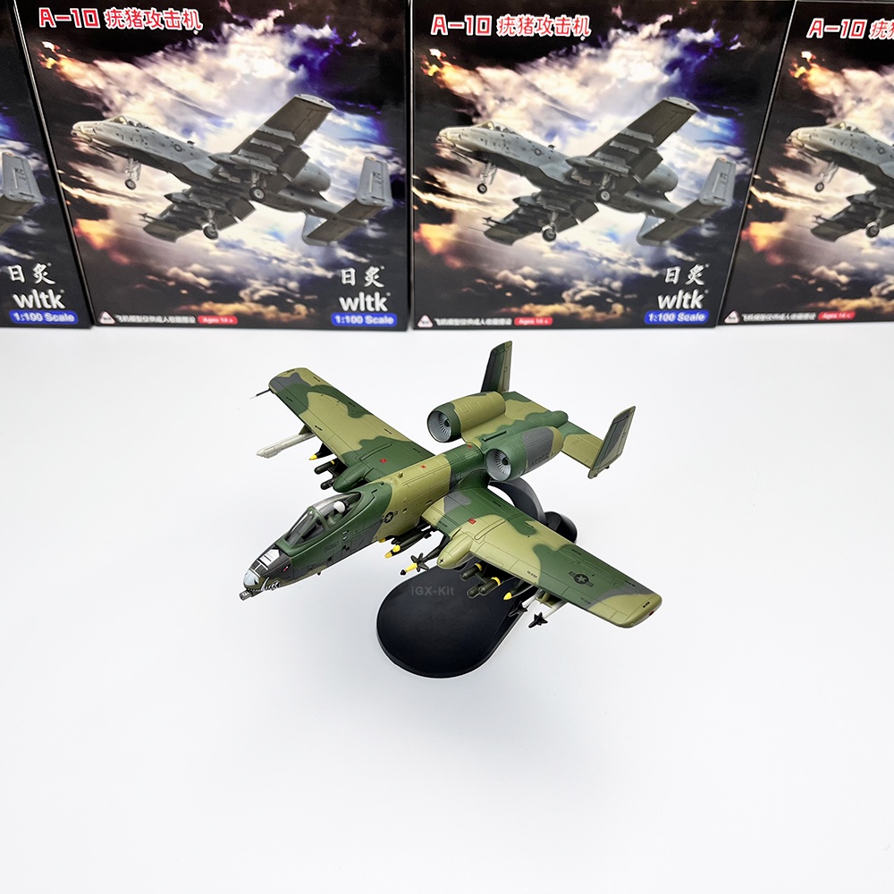 1/100 A-10A Warthog Fangs Camouflage Painting A10 Fighter Attack ...