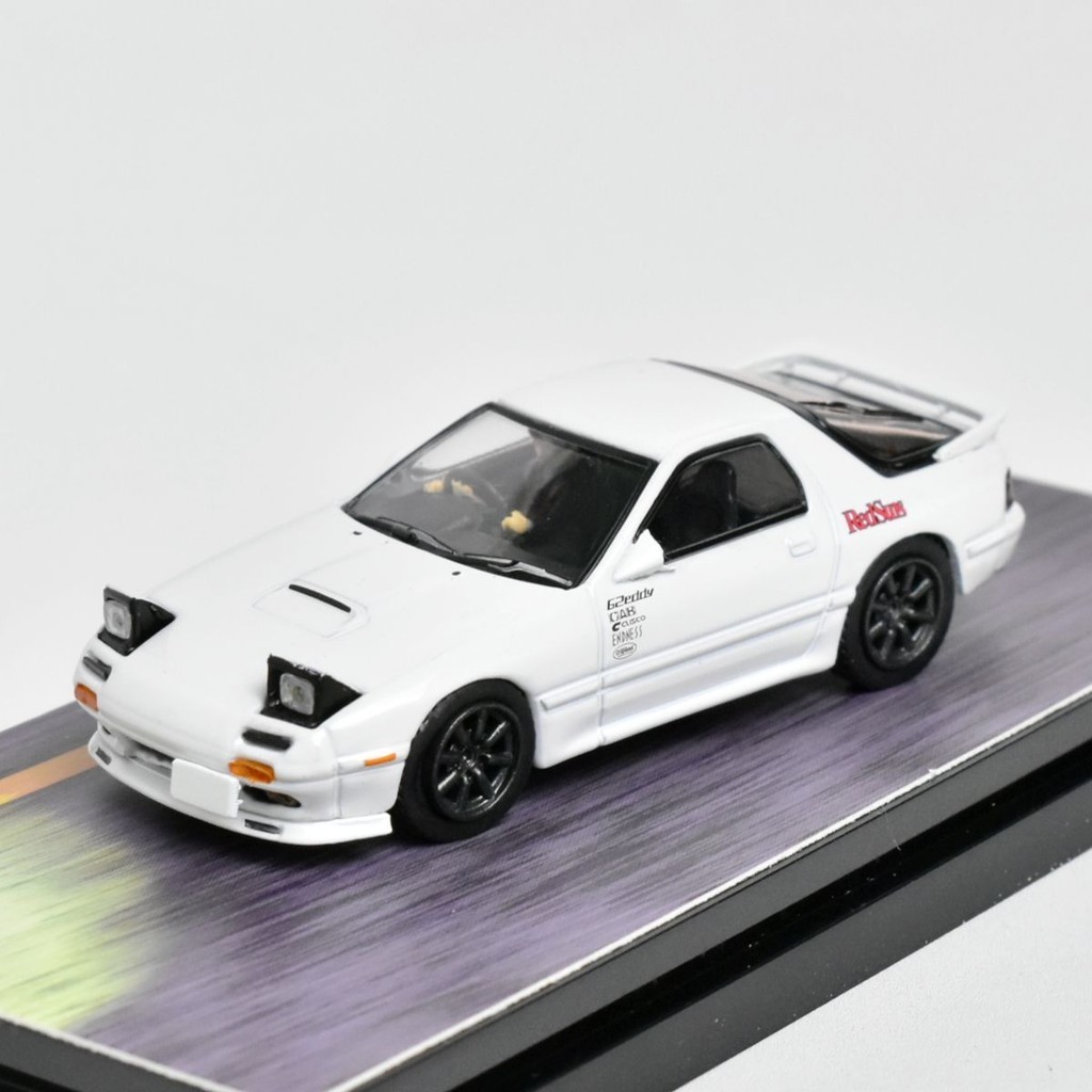 Hobby Japan 1: 64 Initial D Mazda RX-7 FC3S Alloy Car Model Ornaments | Shopee Malaysia