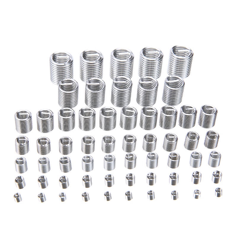 60pcs/set New Stainless Steel Thread Repair Insert Kit M3 M4 M5 M6 M8 ...