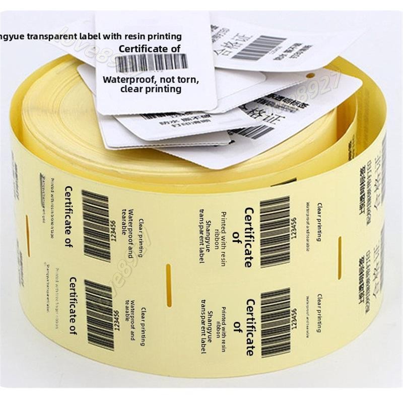 Our Shop Selected Transparent PET Self-Adhesive Waterproof Unbreakable ...